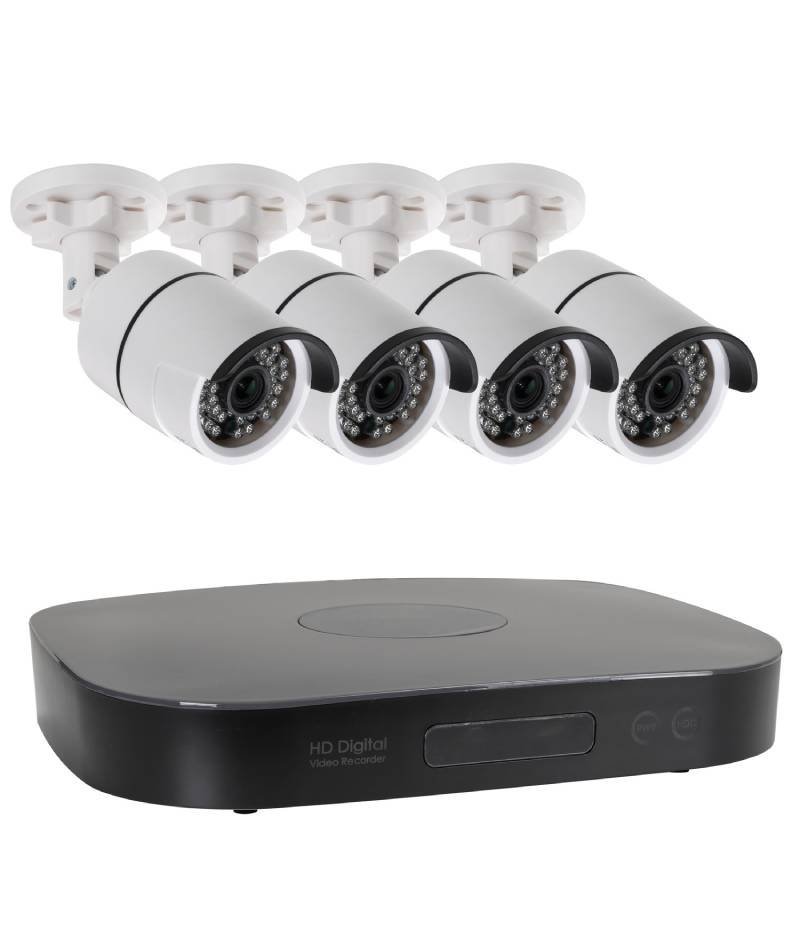 4-Camera 1080p CCTV Kit with DVR - OZ Surveillance